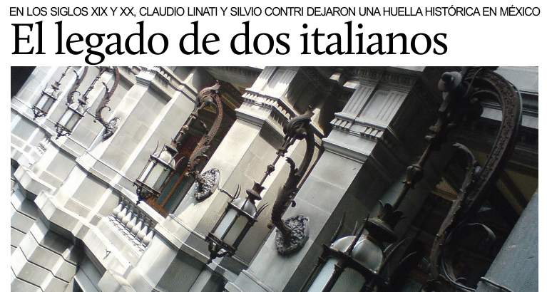 Puntodincontro.mx - cultura - Claudio Linati y Silvio Contri, el legado ...