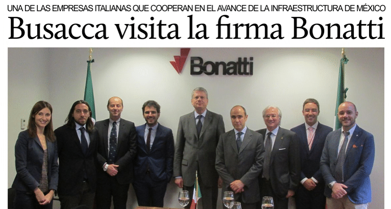 Puntodincontro.mx - Visita del Embajador Busacca a las oficinas de la ...