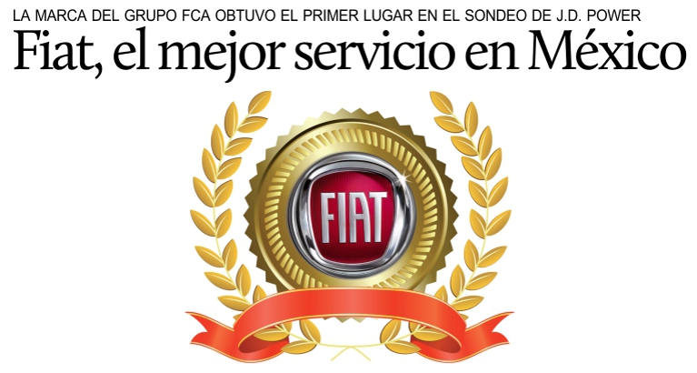 Fiat México n°1 en el sondeo Customer Service Index 2017.