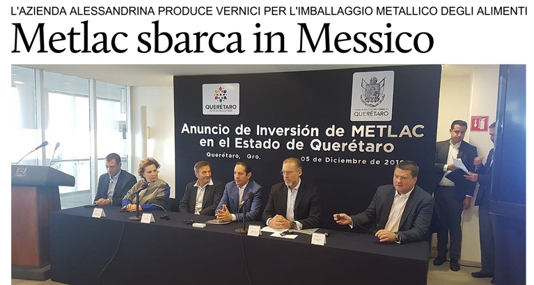 Metlac sbarca in Messico.