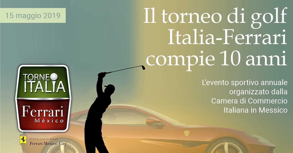 Il torneo di golf Italia-Ferrari compie dieci anni.