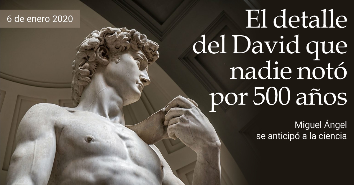 El detalle del David que nadie notó por 500 años