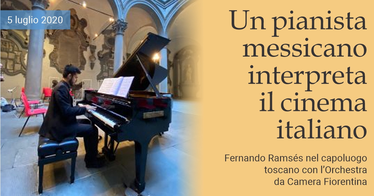 Un pianista messicano interpreta il cinema italiano